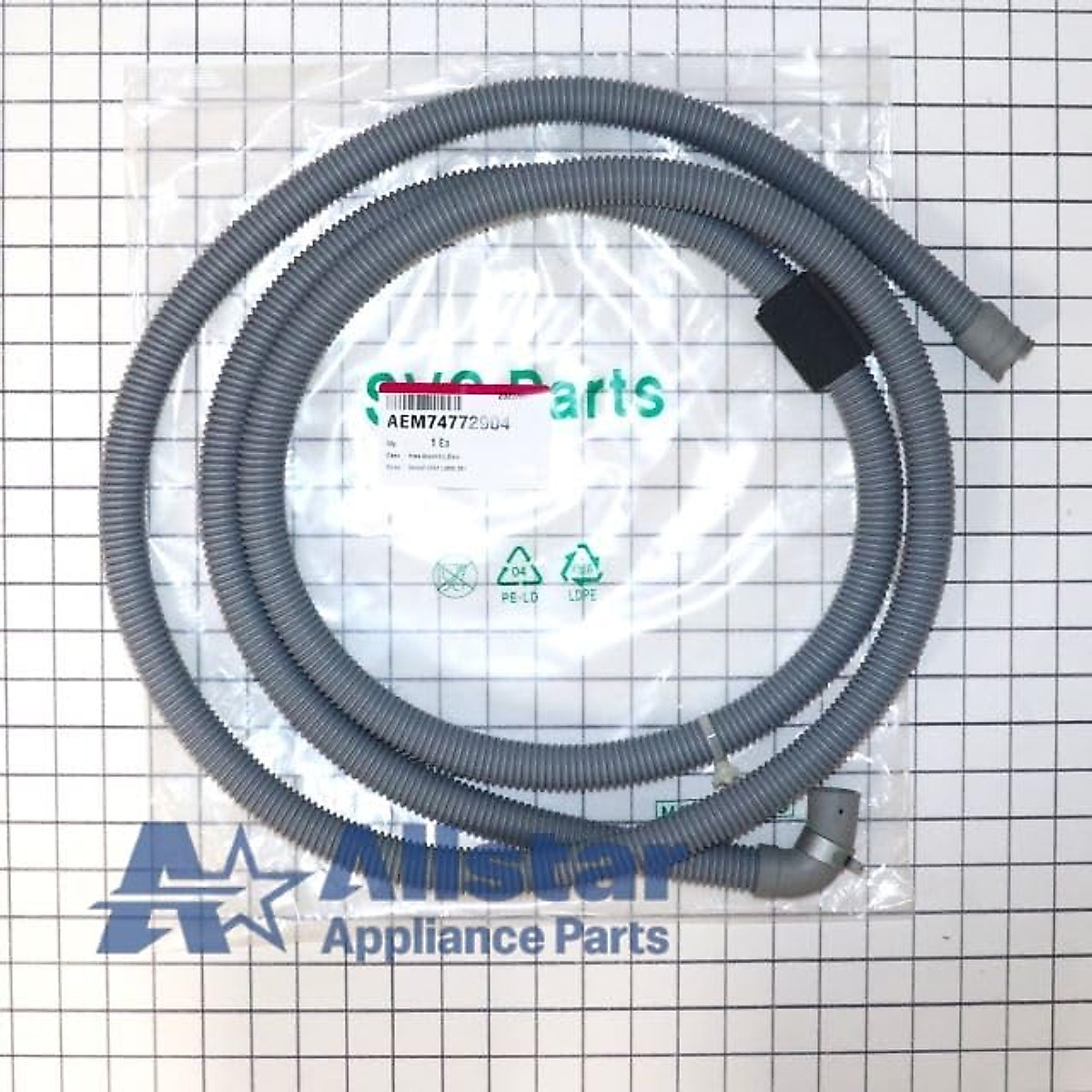 AEM74772904 Washing Machine Drain Hose Assembly