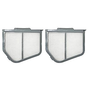 Nispira DC97-16742A DC61-02610A Lint Trap Screen Filter Replacement For Samsung Cloth Dryer AP5306681 PS4221839 DC61-03048A EAP4221839 2 Pack (No Flap Included)
