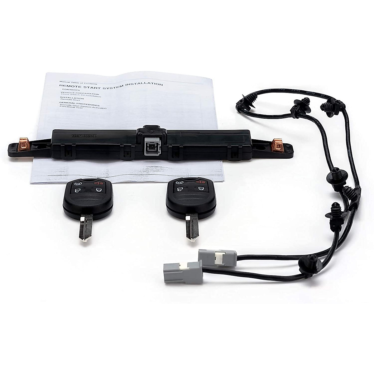 Generic Remote Start Kit BC3Z-19G364-A Compatible with Ford 2011-2014 F-150 2011-2016 F-250 F-350 F-450 F-550, black