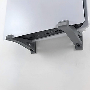 3D Cabin PS5 Wall Mount Wall Bracket Holder Stand for Play Station 5 Disc Corner Support Any Orientation Black Right