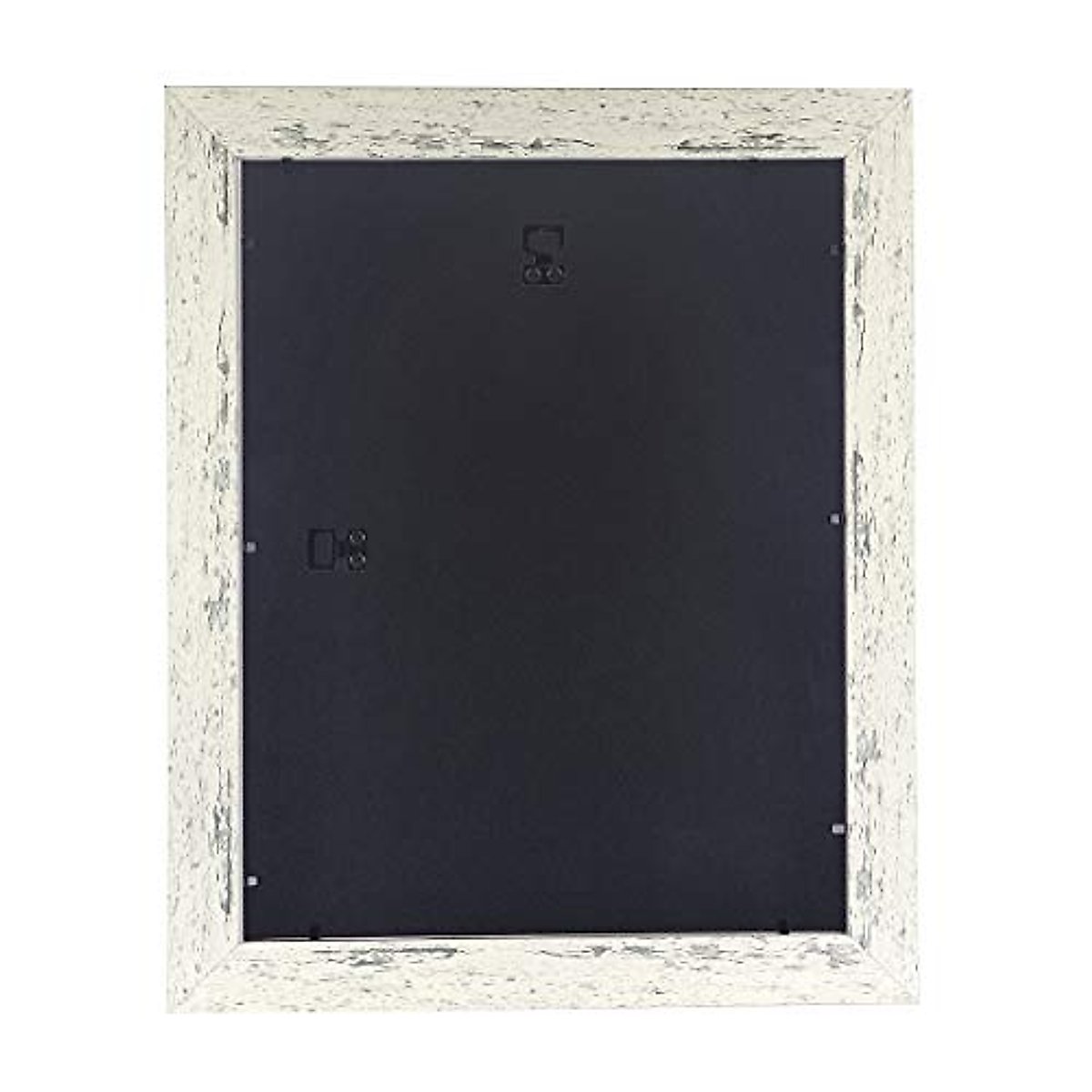 Scholartree Rustic White Wooden 11x14 Picture Frame set of 2,Display 11x14 without Mat or 8x10 with Mat，Wall Gallery Photo Frames