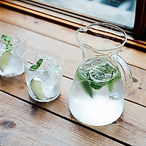 Hario Glass Coffee Decanter with Handle, 600ml, Clear