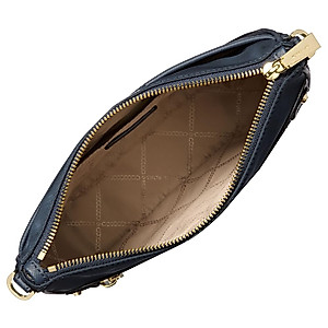 Michael Kors Jet Set Charm Large Crossbody Bag, Gold-Tone Hardware/Navy