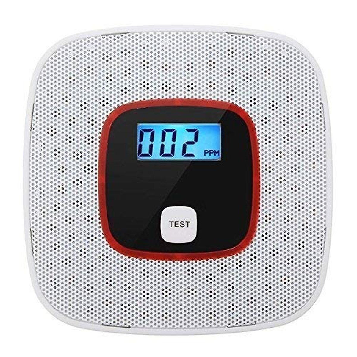 Carbon Monoxide Alarm Detector - with Digital LCD Display and Voice Warning Battery powered