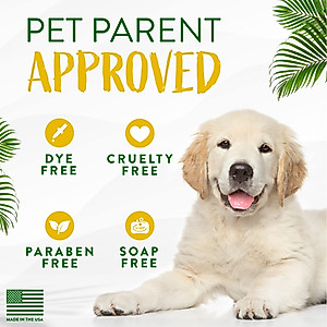 TropiClean Coconut Hypoallergenic Dog Shampoo | Gentle Puppy Shampoo for Sensitive Skin | Natural Pet Shampoo Derived from Natural Ingredients | Kitten Friendly | Made in the USA | 20 oz.