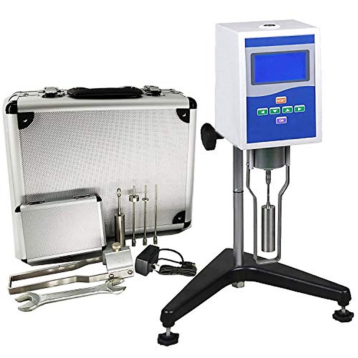 HFBTE NDJ-8S Rotational Viscometer Viscosimeter Viscosity Meter with 1~2000000mPa.s Measurement Range 1% Accuracy