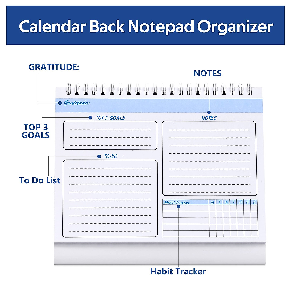 2023 Calendar-Desk Calendar 2023(8x6",18 Months) Small Desk Calendar 2023-2024-January 2023 to June 2024,2023 Desk Calendar To Do List For Offices,Schools,Home's Desk Accessories(Free Mini Calendar)