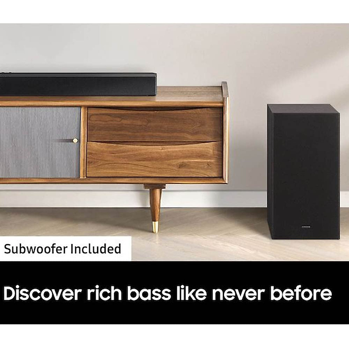 SAMSUNG HW-B650/ZA 3.1 ch Soundbar with Dolby 5.1 DTS Virtual:X 2022 Bundle with Premium 2 YR CPS Enhanced Protection Pack