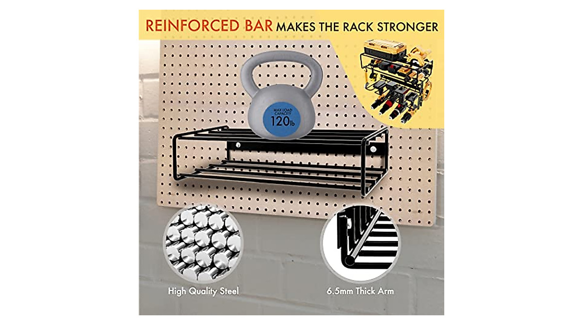 PITCH + PULSE Power Tool Organizer, Garage Tool Storage Organization ...