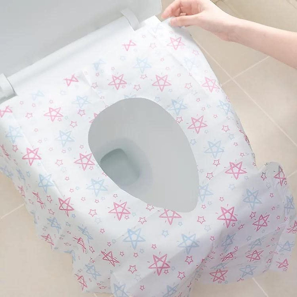 Disposable Toilet Seat Covers - 20pk (Stars)