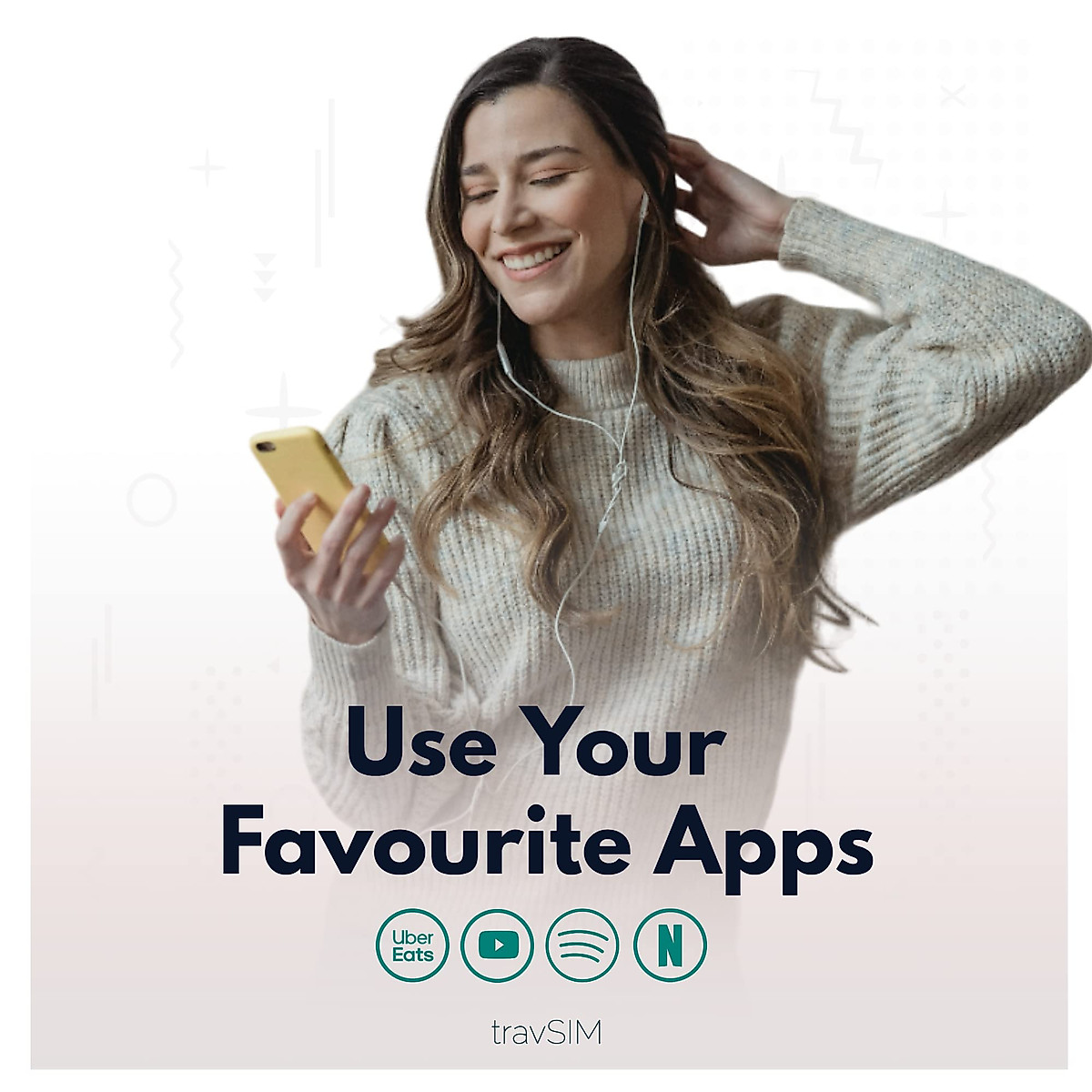 travSIM Canada SIM Card | Uses the T-Mobile Network | 5GB mobile data | Free roaming USA & Mexico | SIM Card for Canada Travel has unlimited national calls & texts | SIM Card for Canada Travel 10 days