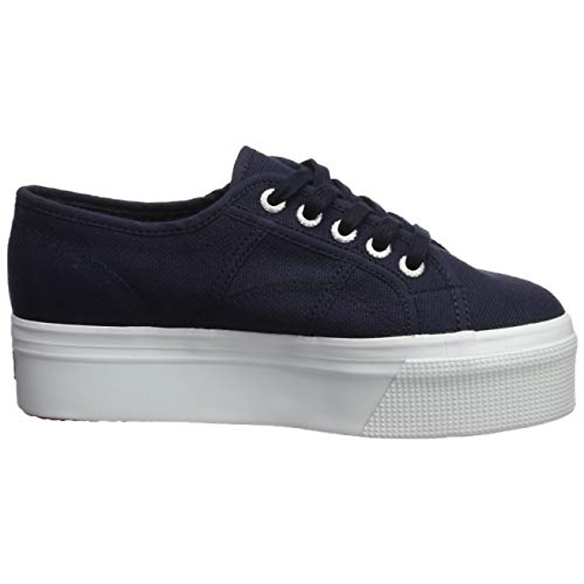 Superga Women's 2790A COTW Sneaker, Navy, 41 M EU / 9.5 B(M) US Women
