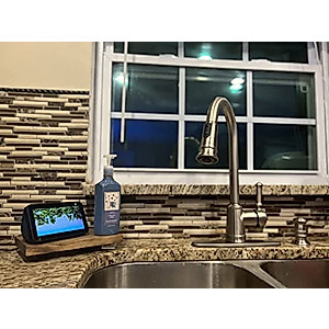 Wooden Farmhouse Tray Sink Riser Caddy - Bathroom Vanity Tray Soap Stand - Wood Riser Pedestal Stand - Wooden Display Stand - Wooden Plant Stand - Rustic Wood Tray