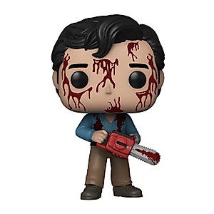 Funko POP Pop! Movies: Evil Dead Anniversary - Ash (Styles May Vary) 3.75 inches Ash w/(BD) Chase Multicolor