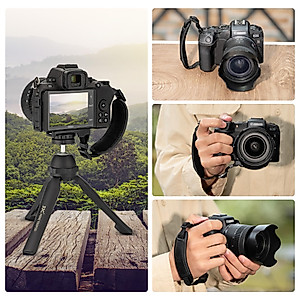 JJC Camera Hand Grip Strap for Nikon Z fc Zfc Z5 Z6 Z7 Z6II Z7II Z50 D7500 D7200 D5600 D3500 D3200 Coolpix P1000 P950 B700 B600 P7800 P900 P610 B500 for Canon 5DM4 5DM3 6DM2 7DM2 OM-D E-M5 Mark III