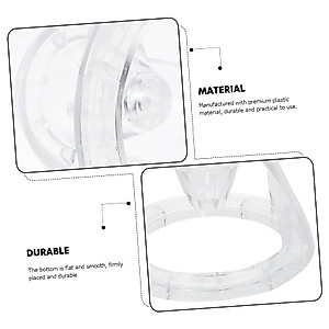 BUGUUYO 2pcs Pen Base Pen Storage Rack Printing Pen Rack Transparent Printing Pen Holder Printing Brush Holder 3d Printing Pen Plastic 3d Pen Holder Copying Board Three-dimensional