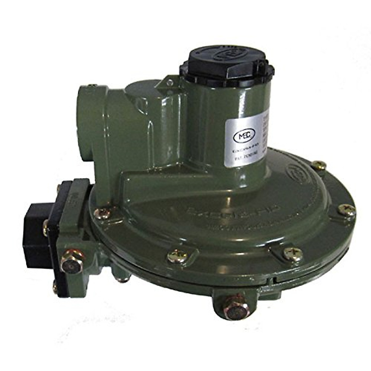 Marshall Regulator Home Propane Supply Kit LP 1122H-AAJ 1652-CFF 3/4" Backmount