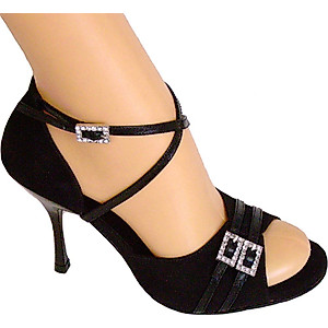 Vida Mia - Valencia Dance Shoes (Tango, Salsa) Womens 38 EUR Black