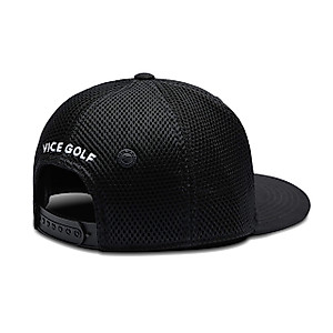 VICE Golf Squad Cap All Black | Golf Cap | One Size fits All | Unisex