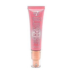 W7 It's Glow Prime Radiant Face Primer - Hydrating Skin & Blurring Imperfections - Watermelon Extract Facial Primer