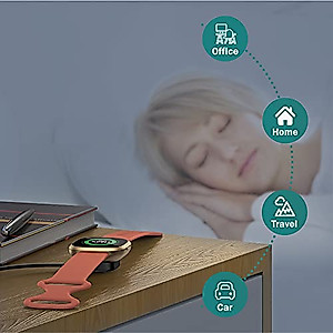 TUSITA Magnetic Charger Compatible with Fitbit Versa 3 4 | Sense 1 2 (NOT for Versa 1 / Versa 2 / Versa Lite) - 6ft. 2-Pack