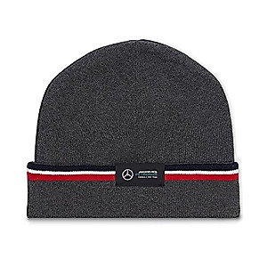 Mercedes AMG Petronas Formula One Team - Official Formula 1 Merchandise - 2022 Team Beanie - Grey - One Size