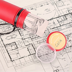 Transon Poster Documents Storage Tube Extendable for Artworks, Blueprints, Drafting and Scrolls Color Black