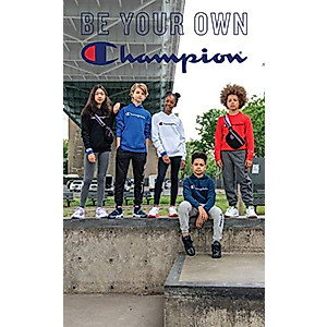 Champion Heritage Boys Full Zip Track Jacket Kids Clothes (Medium, Bozetto Blue)