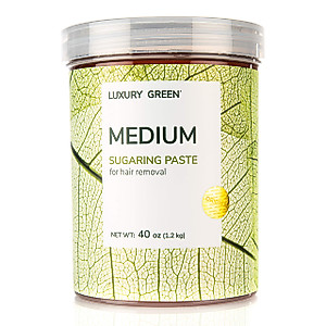Sugaring Paste Luxury Green - Medium - for all body parts universal