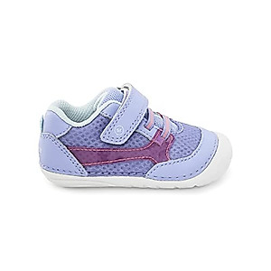 Stride Rite baby girls Sm Kylin Casual Shoe, Periwinkle, 3.5 Infant US