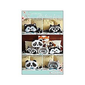 McKay Manor Musers Pillow Jelly Bean Faces Ptrn