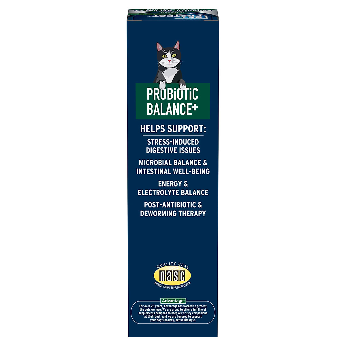 Pet Protect from The Makers of Advantage Vet-Formulated Probiotic Balance+ Cat Supplement | Oral Gel | 15g