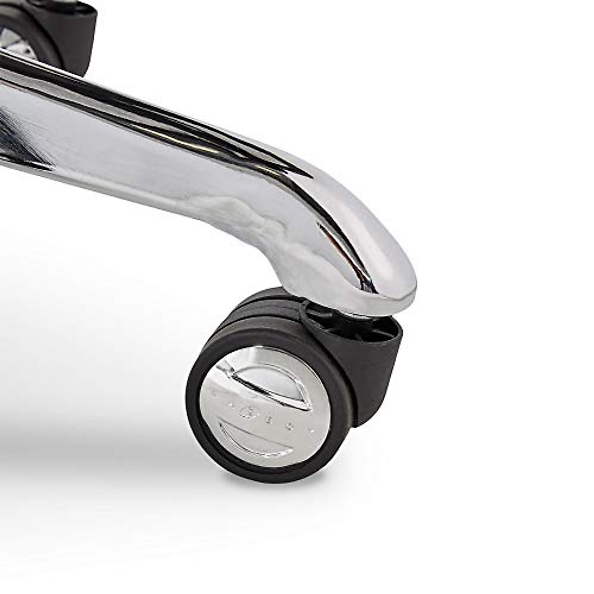 La-Z-Boy Sutherland Quilted Leather Executive Office Chair with Padded Arms, High Back Ergonomic Desk Chair with Lumbar Support, Black Bonded Leather