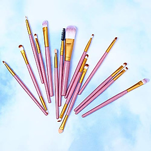 UCANBE Professional 86 Colors Eyeshadow Palette with 15pcs Makeup Brushes Set Matte Glitter Long Lasting Highly Pigmented Waterproof Contour Blush Powder Highlighter All in One