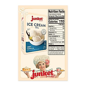 Junket Ice Cream Mix Very Vanilla, 4 Ounce (Pack of 3)