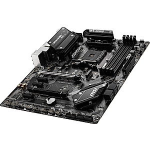 MSI Arsenal Gaming AMD Ryzen 2ND and 3rd Gen AM4 M.2 USB 3 DDR4 DVI HDMI Crossfire ATX Motherboard (B450 TOMAHAWK MAX II)