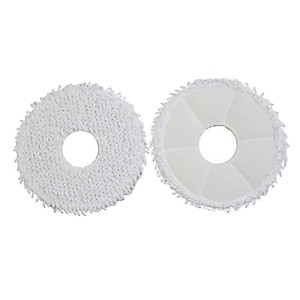 DispRA 4Pcs Vacuum Cleaner Mopping Pad Compatible with Xiaomi Mijia Omni 1s X10 + S10 + Vacuum Cleaner Mop Cloths Parts Accessories