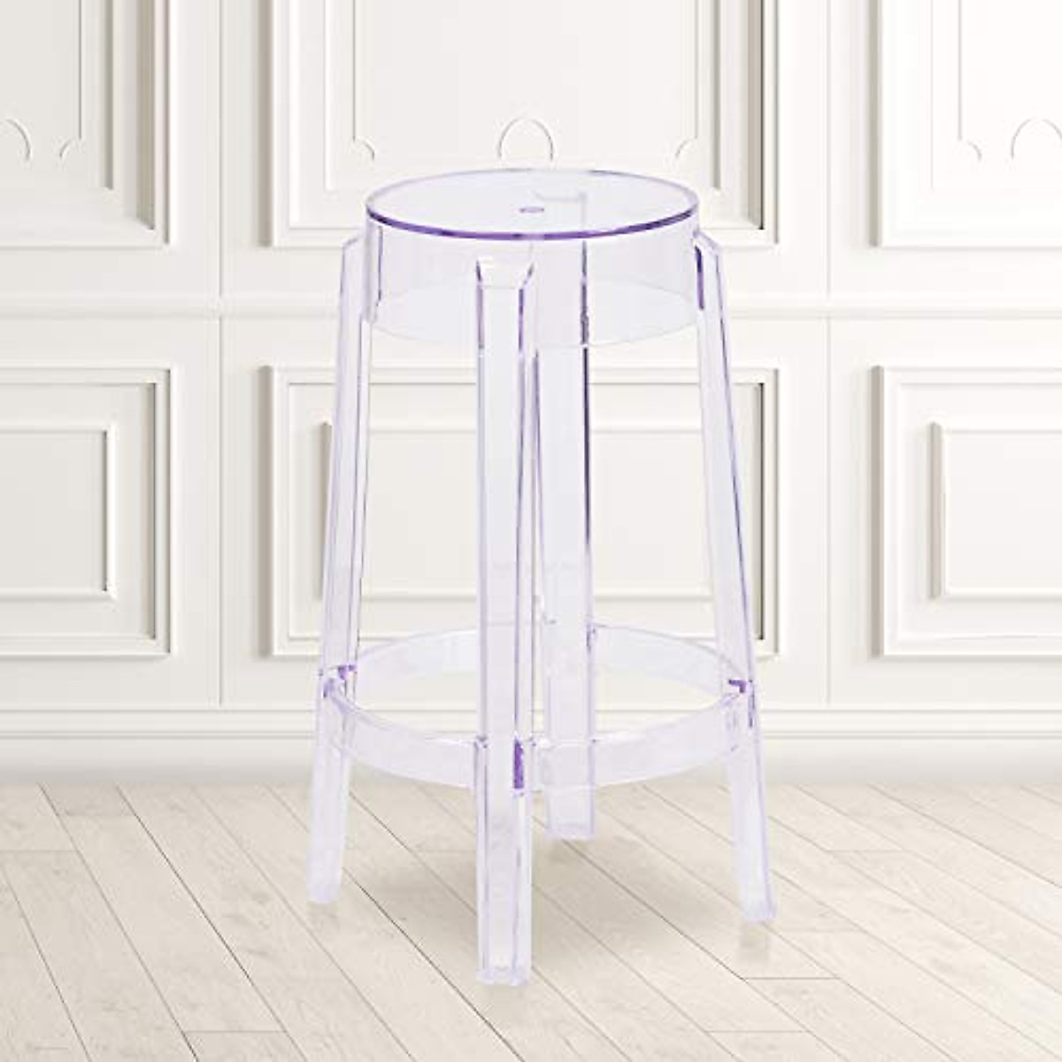 Flash Furniture Laney 25.75'' High Transparent Counter Height Stool