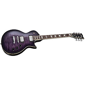 ESP LTD EC-256FM Electric Guitar, See Thru Purple Sunburst