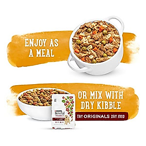 Purina Beneful High Protein Wet Dog Food With Gravy, Prepared Meals Chicken Stew - (8) 10 oz. Tubs