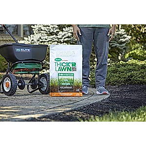 Scotts Turf Builder THICK'R LAWN Grass Seed, Fertilizer, and Soil Improver for Bermudagrass, 4,000 sq. ft., 40 lbs.