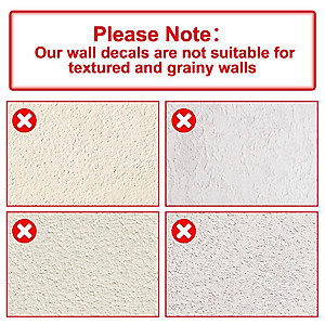 Inspirational Wall Decals Quotes Large Removable Motivational Vinyl Wall Quotes Stickers 7 Rules of Life Positive Word Sayings Spiritual Wall Decor for Office Living Room Classroom Bathroom