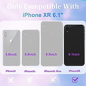 Jowhep Stitc for iPhone XR Case Cute Cartoon Character Girly for Girls Kids Teens Phone Cases Cover Fun Unique Kawaii Cool Shockproof Soft TPU Bumper Protective Case for iPhone XR 6.1 Inches