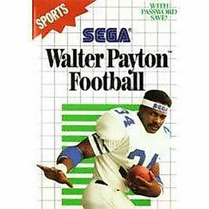 Walter Payton Football - Sega Master System
