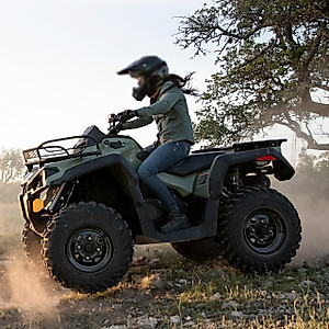 SAUTVS Fender Flares for Can-Am Outlander 450 500 570, Heavy Duty Front Rear Mud Flaps Kit for Can Am Outlander 450/500 / 570 L MAX EFI 2015-2021 Accessories (6pcs, Replace #715001909)