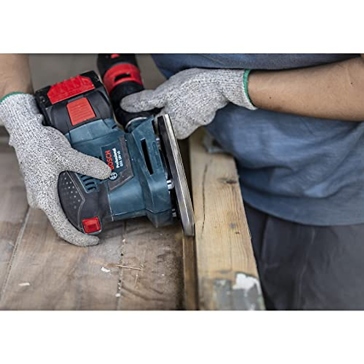 Bosch Professional 10x Expert C470 Sandpaper (100x150 mm, Grit 240, Accessories Multi Sander)