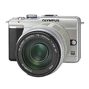 M.ZUIKO DIGITAL ED 75-300mm Silver - International Version (No Warranty)