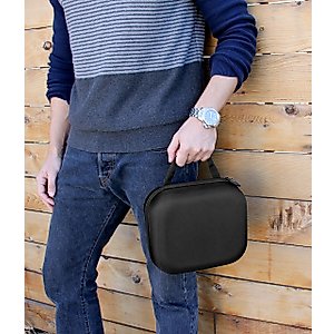 CASEMATIX Mighty and Compact Slim Hard Shell VR Headset Case Compatible with Meta Quest 3S and Quest 3 VR Headset and Accessories, Not Compatible with Elite Strap