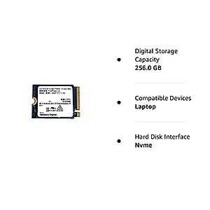 Western Digital 512GB SSD PC SN530 M.2 2230 30mm PCIe Gen3 x4 NVMe SDBPTPZ-512G Solid State Drive for Dell HP Lenovo Laptop Desktop Ultrabook Surface