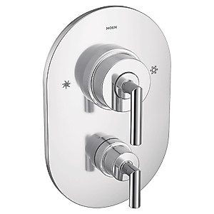Moen TS22000 Arris Posi-Temp with Built-in 3-Function Transfer Valve Trim Kit, Valve Required, Chrome